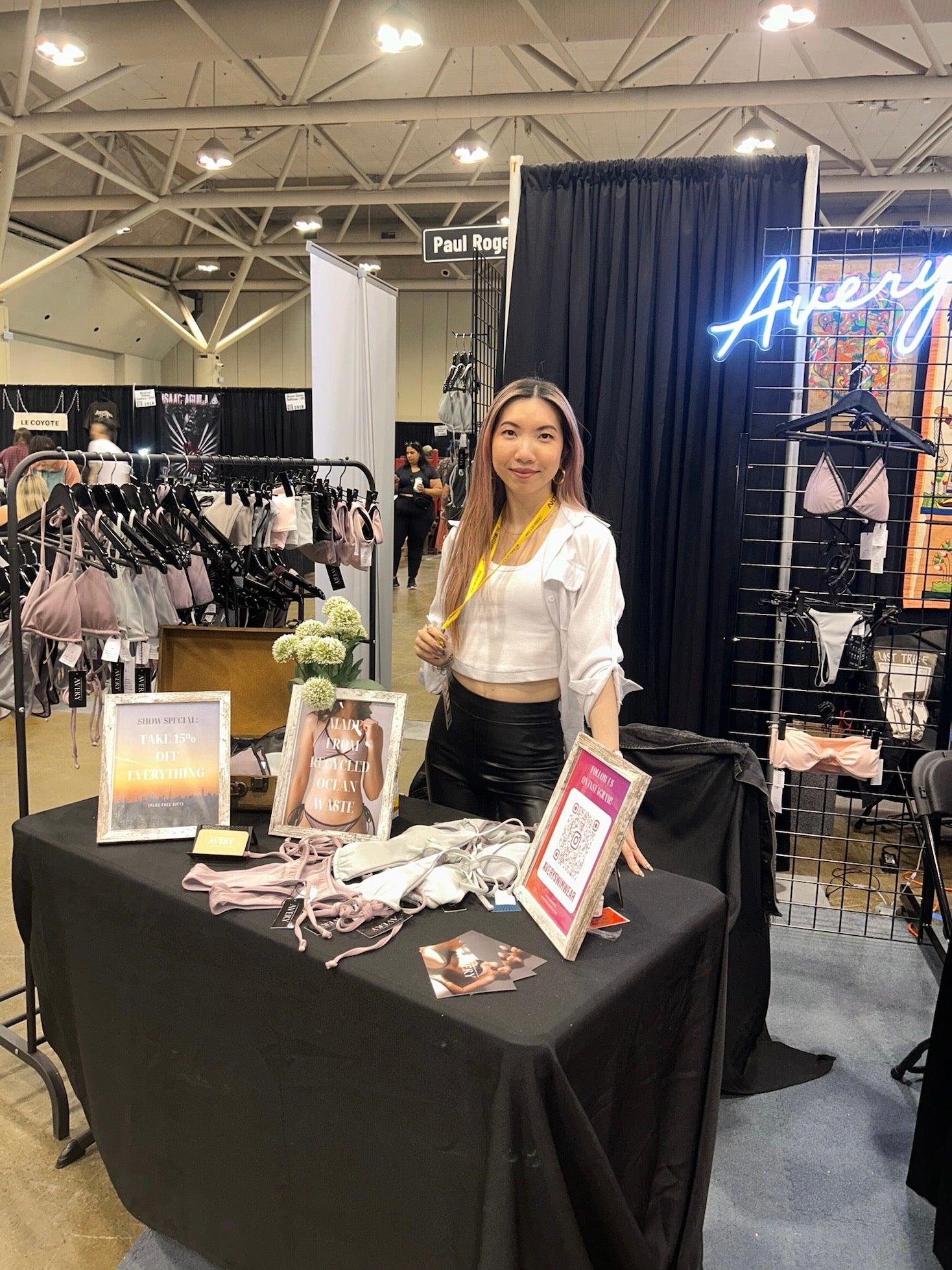 Avery Swimwear at the NIX Tattoo Show in Toronto